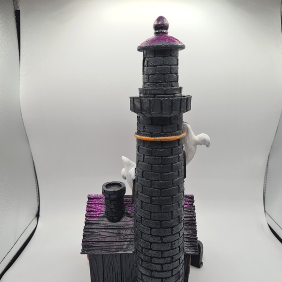 Transpac | Holiday | Haunted Light House Halloween Ghost Light Up ...